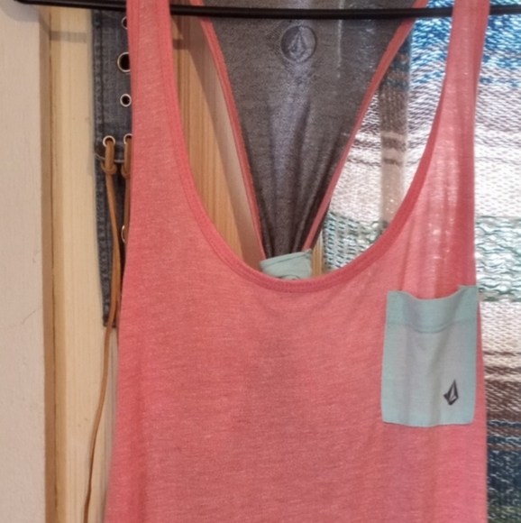 Volcom | Tops | Volcom Peach Tank | Poshmark